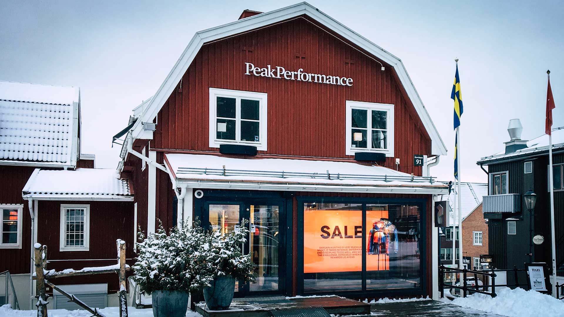 Peak Performance General Store – Åre Sweden